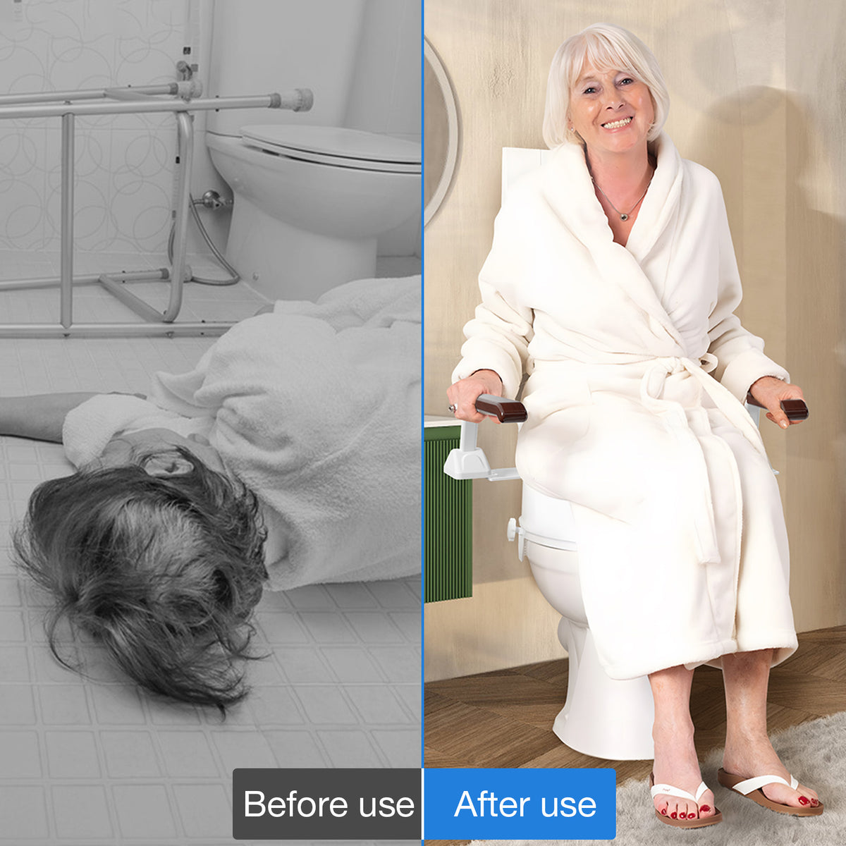 Toilet Handle & Grab Bar Combos: The Ultimate Bathroom Safety Solution ...
