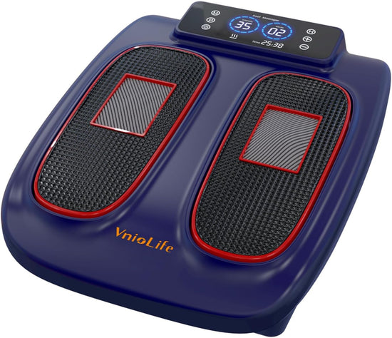 Foot Massager Machine with Heat, Vibration Foot Massager, 2 Speed Adju ...