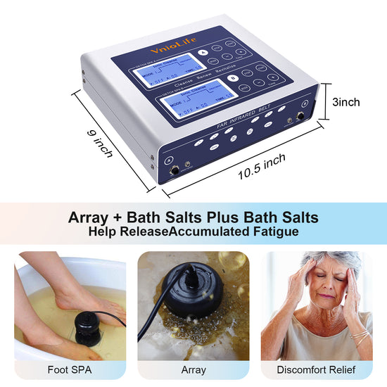 Ionic Foot Detox Foot Bath Spa Detox Machine WL-809-white – Vniolife ...