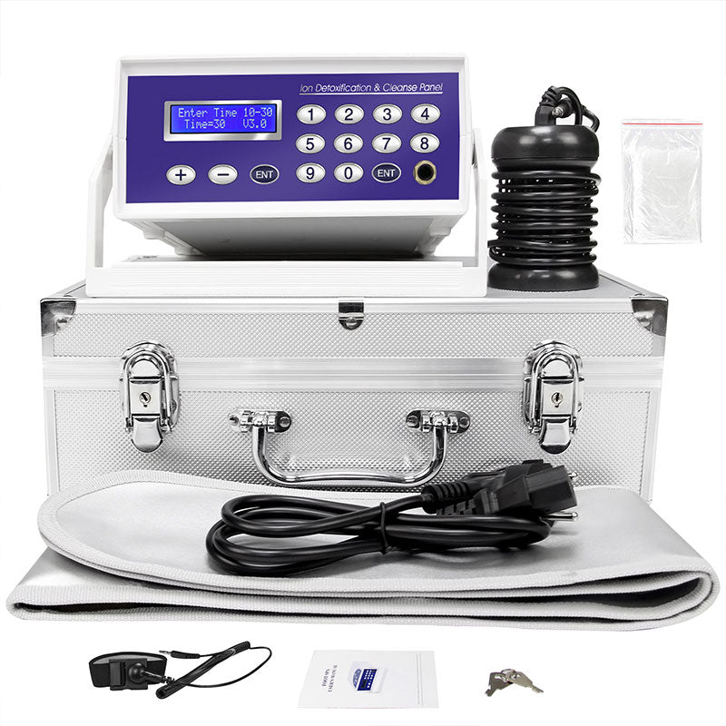 Ion Cleanse Foot Spa Detox Machine Salon Spa Detox Device With Aluminu ...